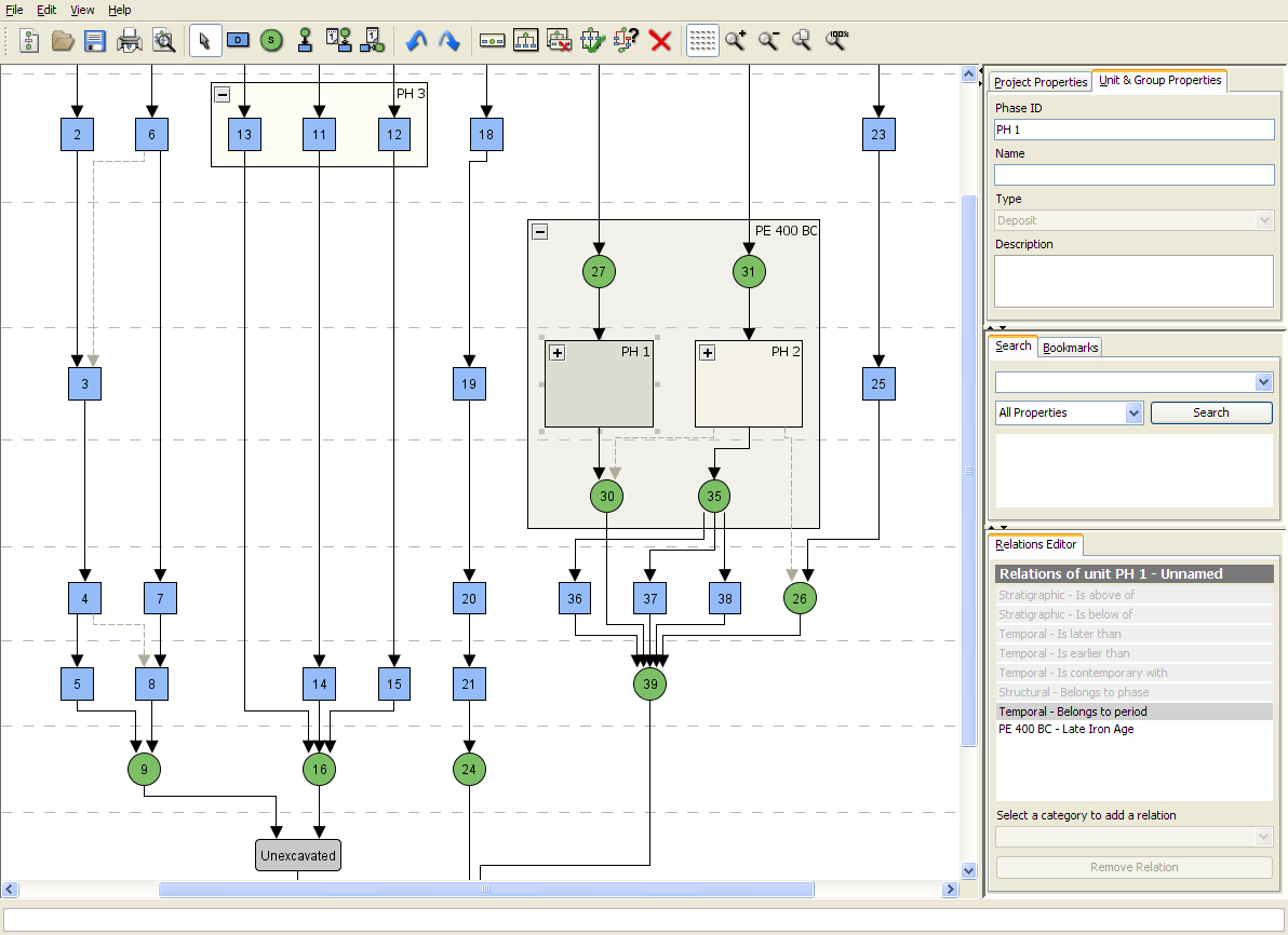 Harris Matrix Composer